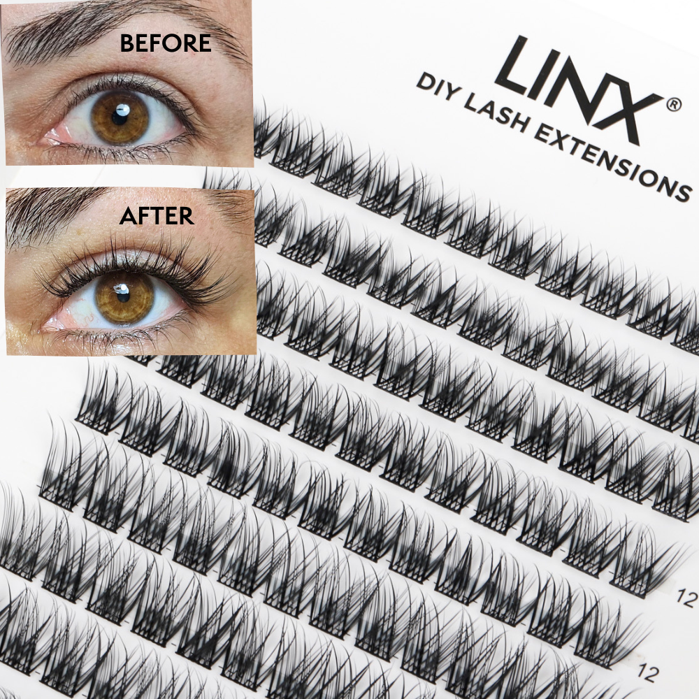 Minimal Medley DIY Lash Extensions | Lash Clusters | DIY Lashes | Linx ...